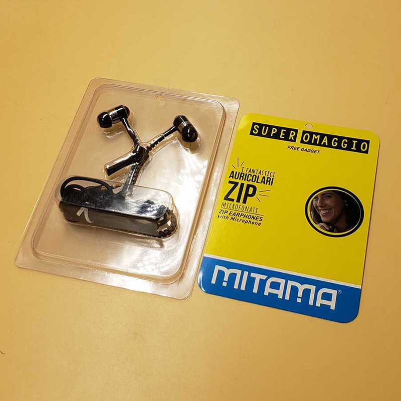 Customized vacuum formed transparent slide blister packaging