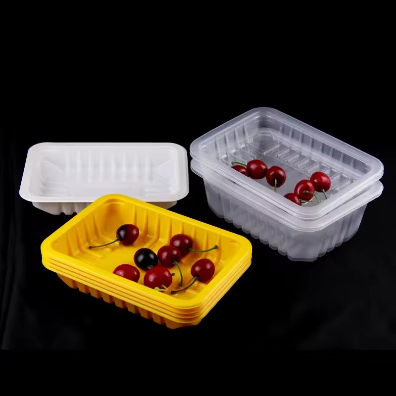 Food grade disposable plastic meat packaging