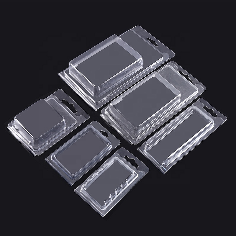 High transparency recycled plastic blister clamshells