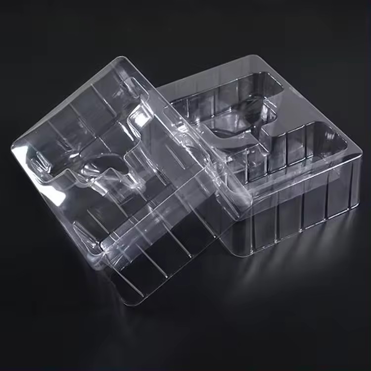 Used to display packaging blister clamshells